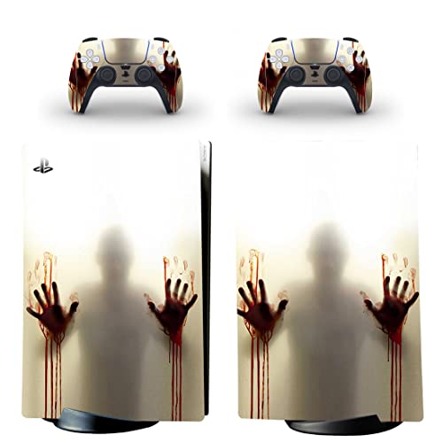 Oumaga Ps5 Skins Ps5 Stickers Ps5 Stickers Compatible with Playstation 5 Game Consoles Ps5 Controllers
