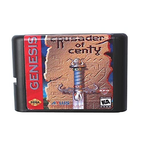 Retro Game Crusader of Centy 16 bit MD Game Card For Sega Mega Drive For Genesis (PAL-E)