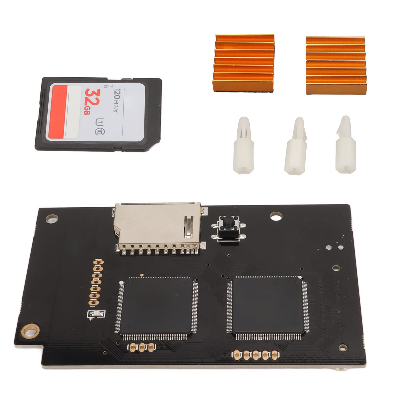 Optical Drive Simulation Board, V5.15b Replacement Optical Circuit Board for SEGA Dreamcast VA1 with 32GB Storage Card, Quick Install
