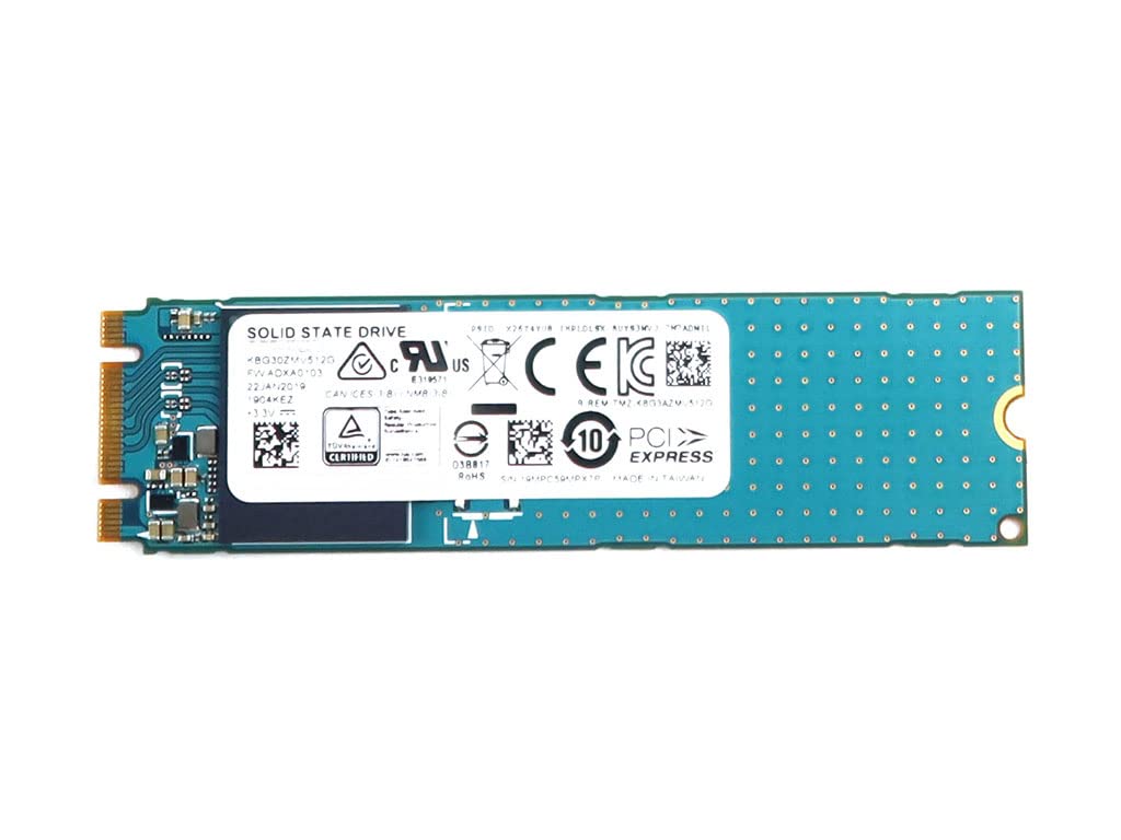 Solid State Drive Compatible Replacement Spare Part for Toshiba BG3 KBG30ZMV512G 512GB PCI Express 3.0 x4 TLC NVMe M.2 2280 Internal SSD