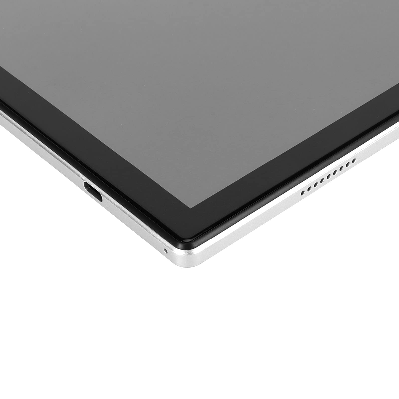 ICRPSTU HD Tablet, 10.1in FHD Octa Core CPU Gaming Tablet Dual Camera for School (US Plug)