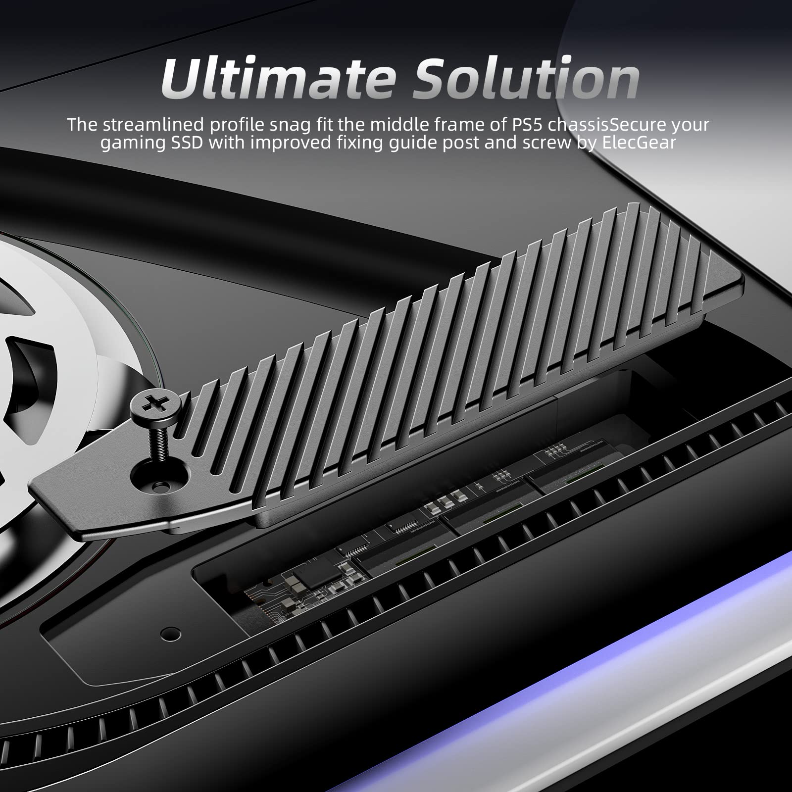 PS5 heatsink M.2 NVMe Heatsink for The PS5 Console