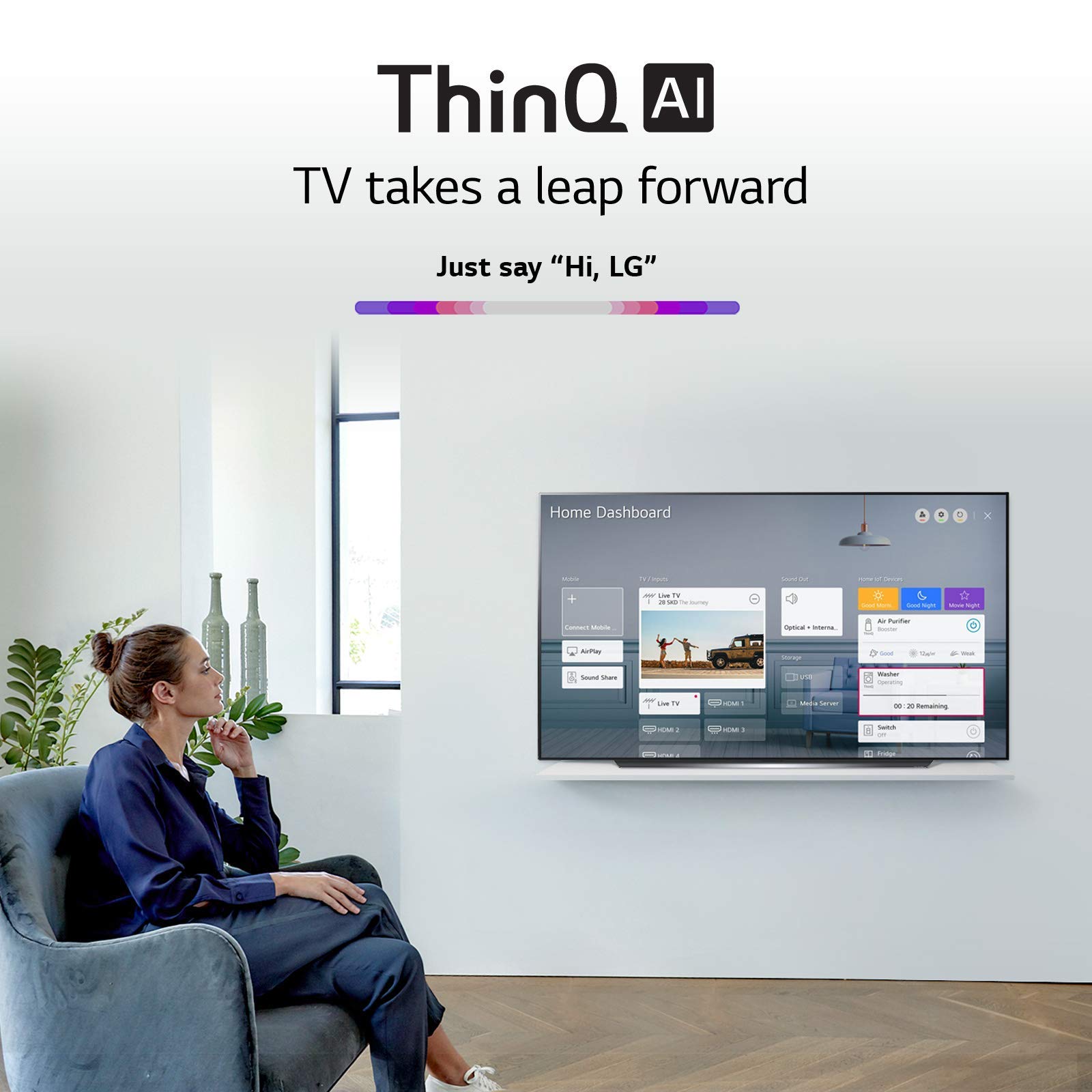LG OLED77CXPUA Alexa Built-in CX 77" 4K Smart OLED TV (2020) (Renewed)