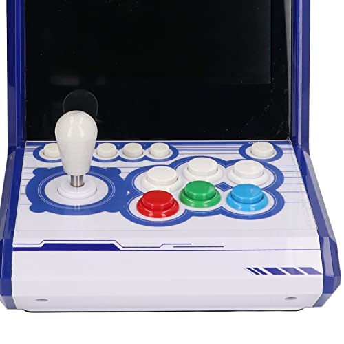 Mini Joystick Control Game Machine, Joystick Control Game Machine 7 Inch All in One US Plug 100β240V for Game Room(Blue)
