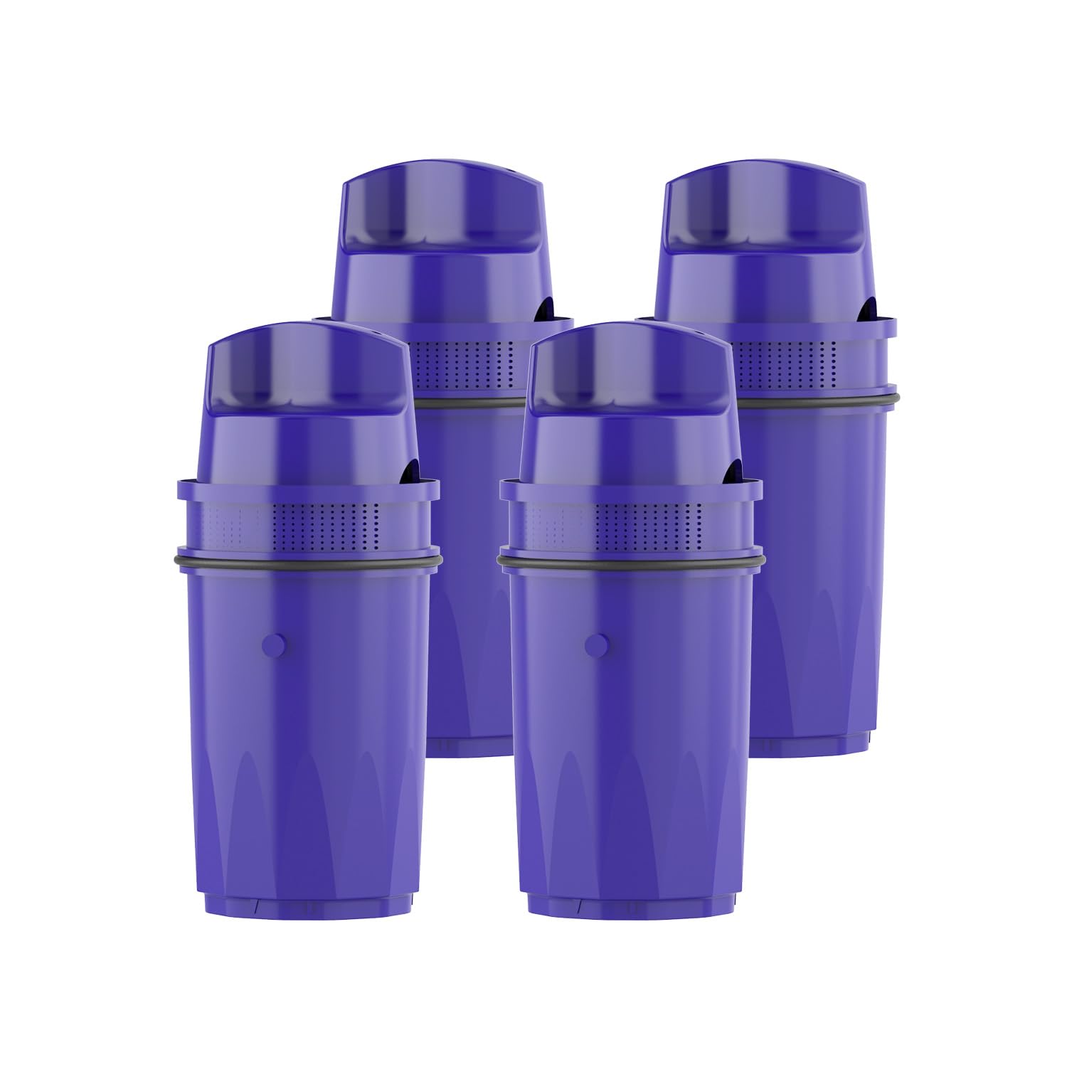 Replacement for Pur®, Pur® Plus Water Filter Pitcher and Dispenser Filtration Systems, NSF Certified, Compatible with CRF950Z PPF951K, CR-1100C, PPT700W, CR-6000C, PPT711W, PPT711, PPT710W, Pack of 4