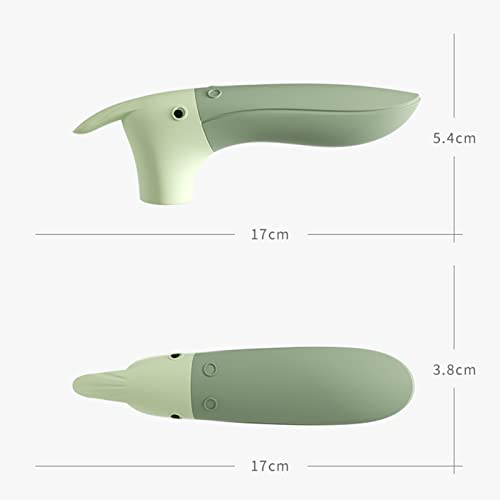 Reheyre Door Handle Covers, Non-Collision Silicone Door Handle Cover Innovative Reusable Baby Door Handle Protector Household Supplies Green
