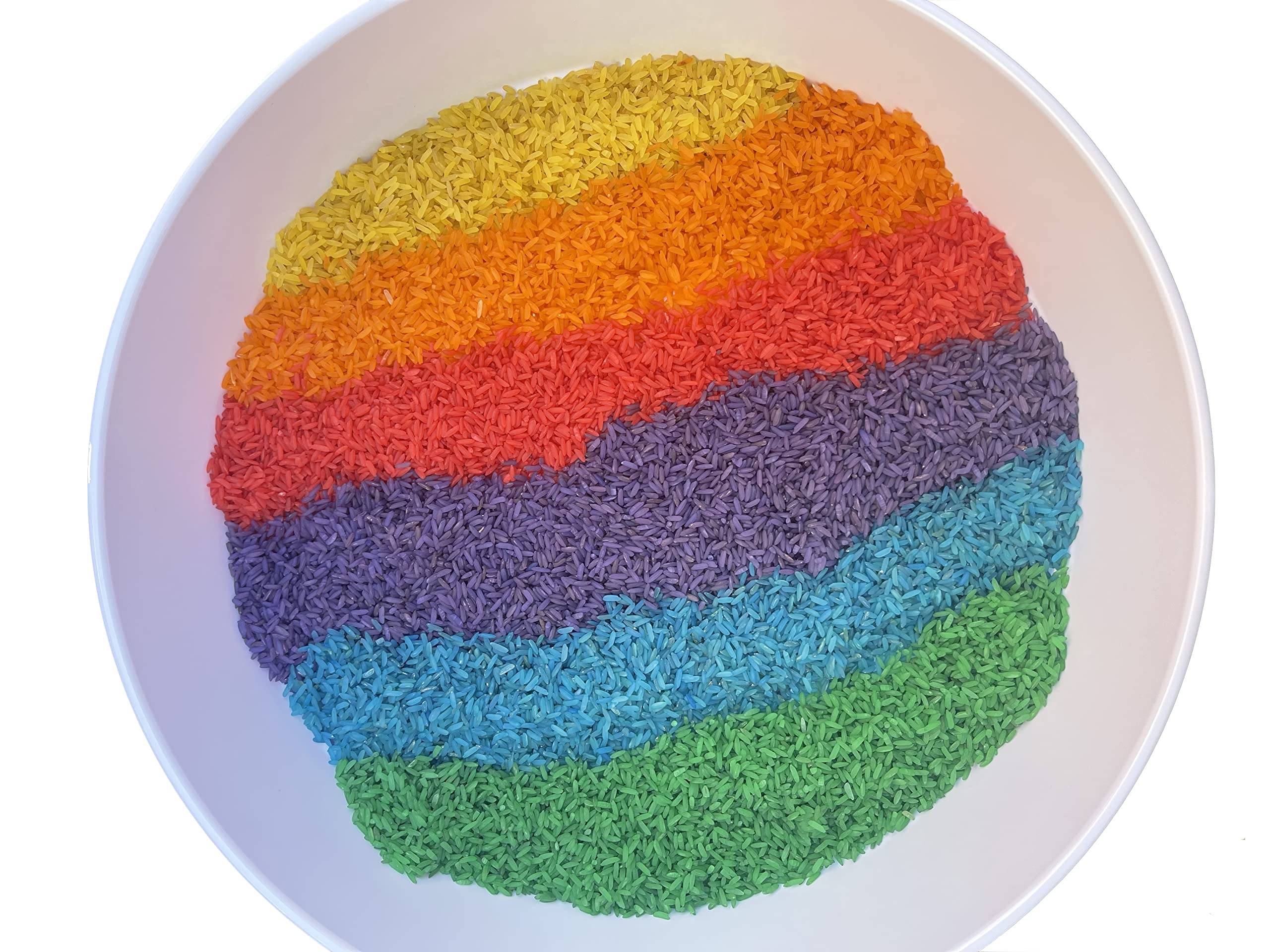 Sensory Rice Mix Color (Pack of 6) (Blue)