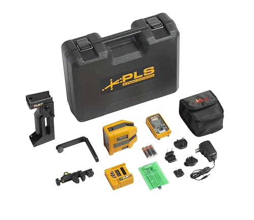 Pacific Laser Systems PLS 6G RBP SYS, Cross Line and Point Green Laser Systen with Rechargeable Battery Pack