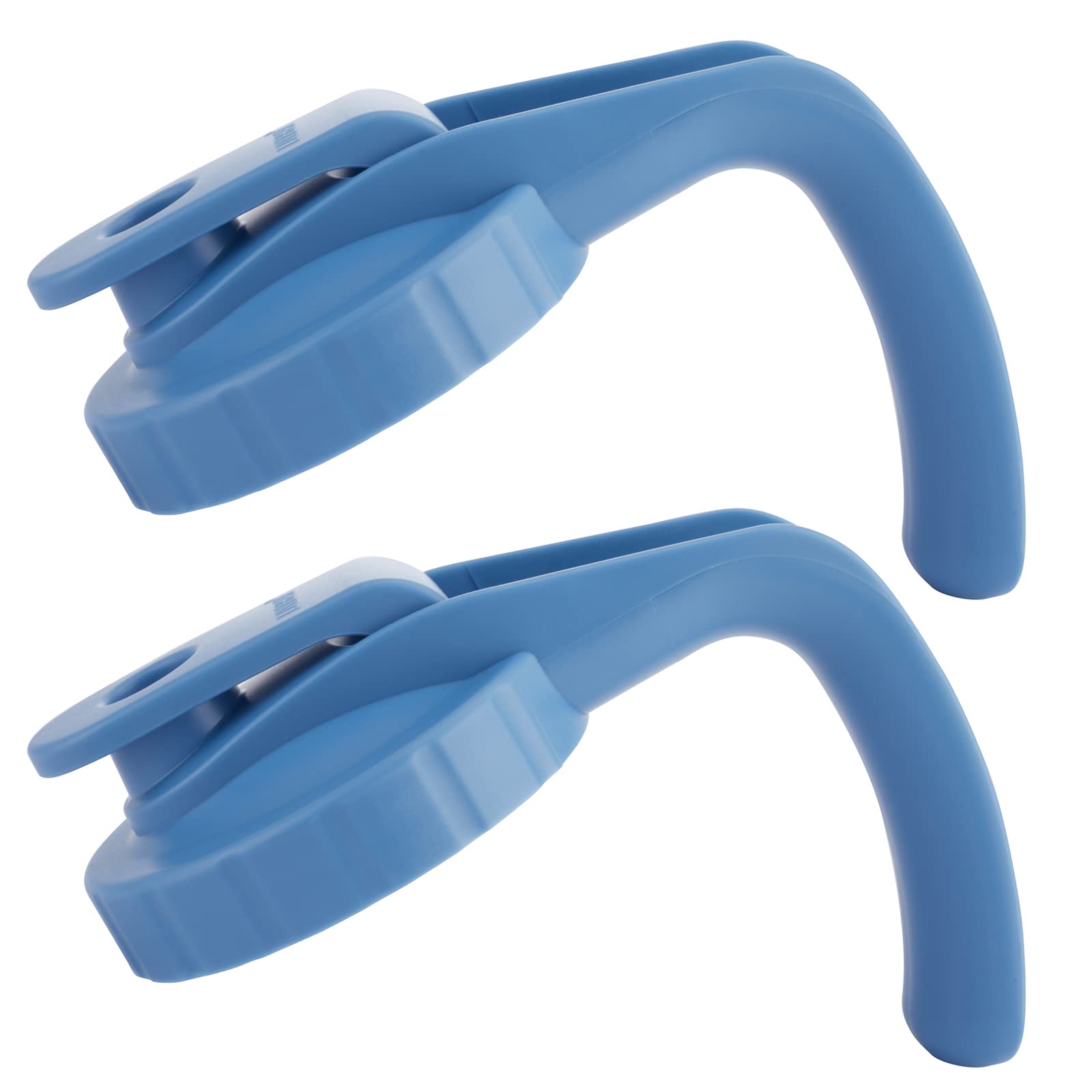 LIVEBAY Wide Mouth Mason Jar Pour Spout Lids Flip Cap Lid with Handle Reusable,Leak-proof Airtight Seal, 2 Pack, Blue