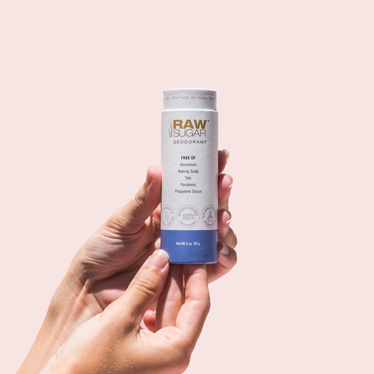 Raw Sugar Deo Trio Bundle - Aluminum Free Deodorant for Men & Women, Clean, Made with Naturally Derived Ingredients, and is Formulated without Baking Soda, Talc & Parabens (Pack of 3)
