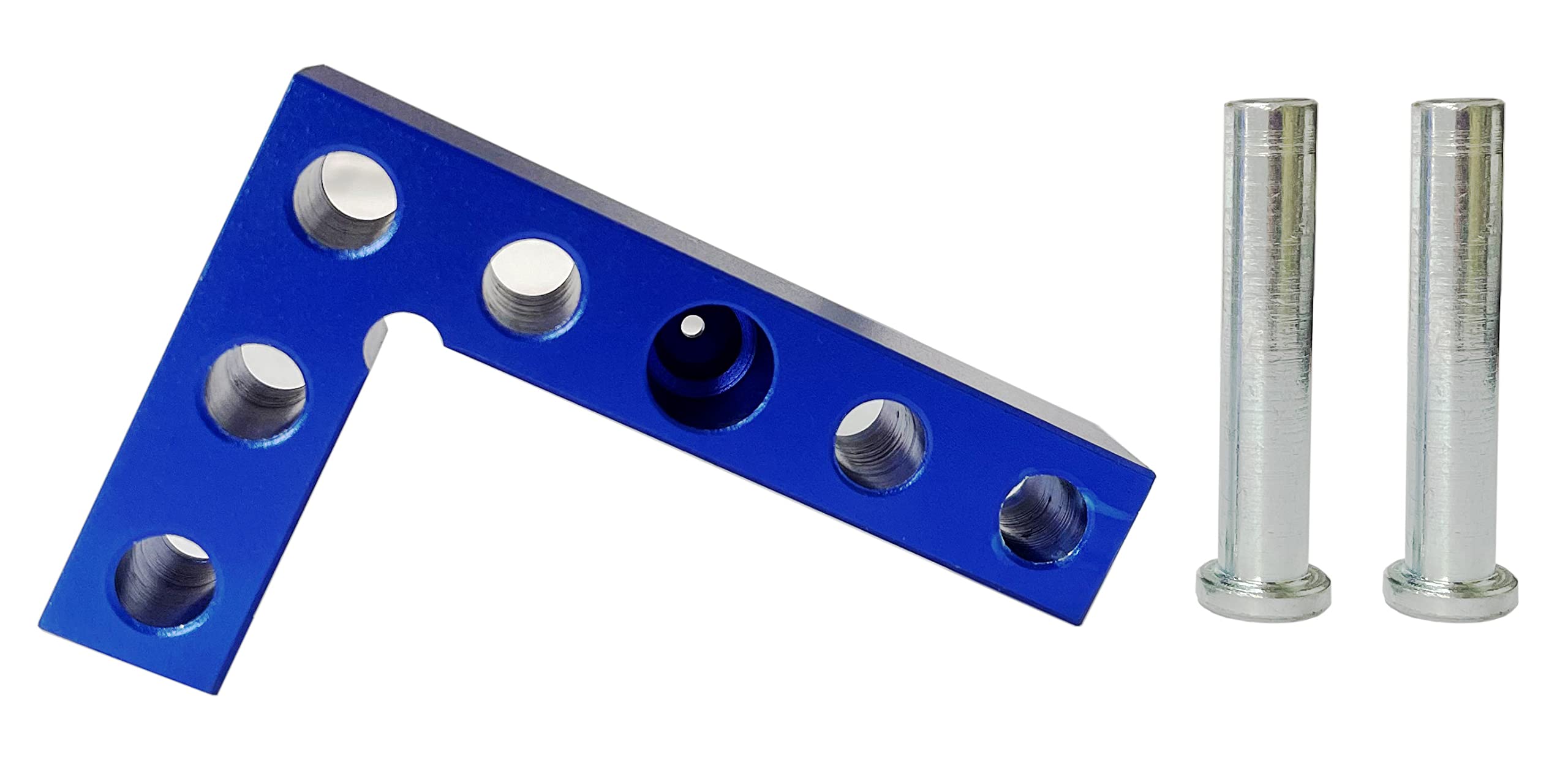 Lkonwee Center Finder Tool,90 Degree Line Gauge Center Positioning Square,Aluminum Alloy Woodworking Center Scribe Square Center Scribe,Small Square and Marking Center Finder