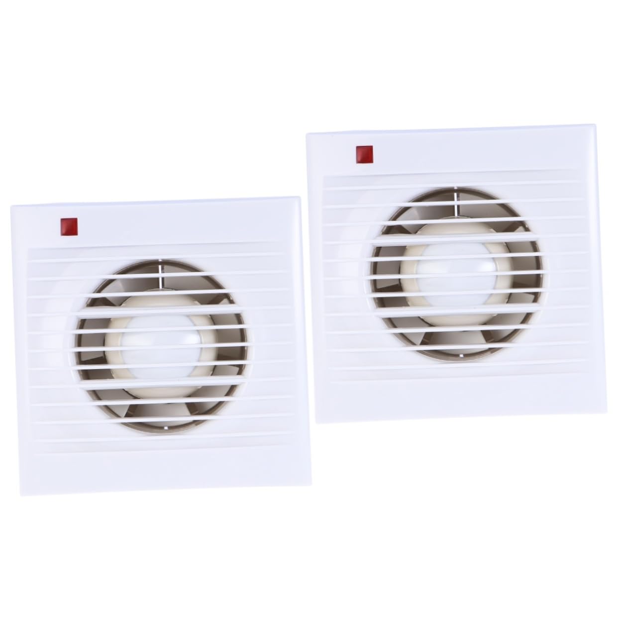 Zerodeko 2pcs Household Fans Exhaust Bath Fan Household Ventilation Fans Exhaust Fan with Louvers Electric Bathroom Fan Wall Exhaust Fan Bathroom Exhaust Fan Kitchen Wall Fan Window