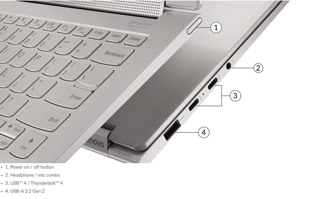 Lenovo Yoga 9i 14 2-in-1 14" FHD Touch-Screen -11th Gen Intel Evo Platform i7-1185G7-16GB DDR4 - 512GB SSD - Win 10 (Renewed)