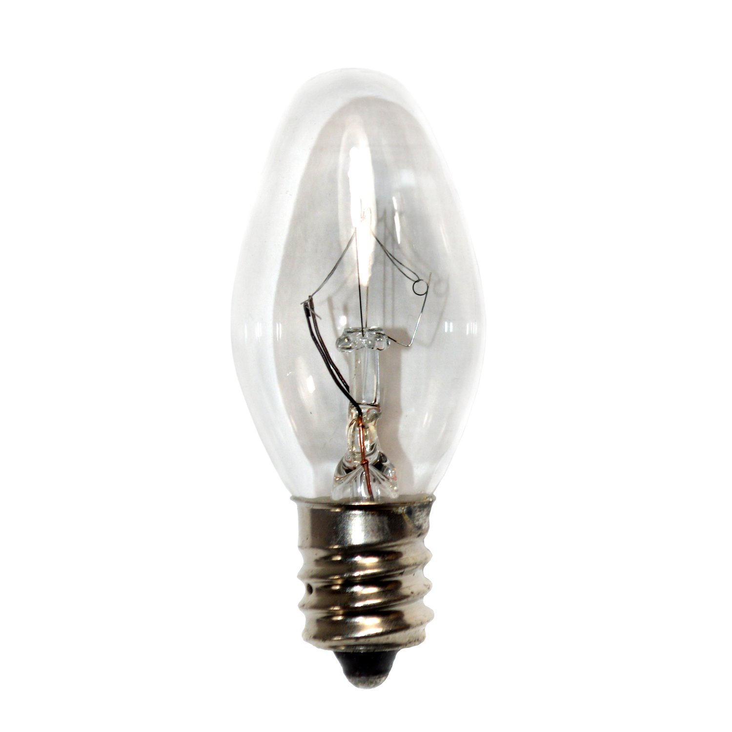 HQRP 2-Pack 15W 120V Light Bulbs E12 base compatible with Better Homes and Gardens Wax Warmers, Scentsy KE-15WLITE Replacement fits Night Light Plug-in Warmers