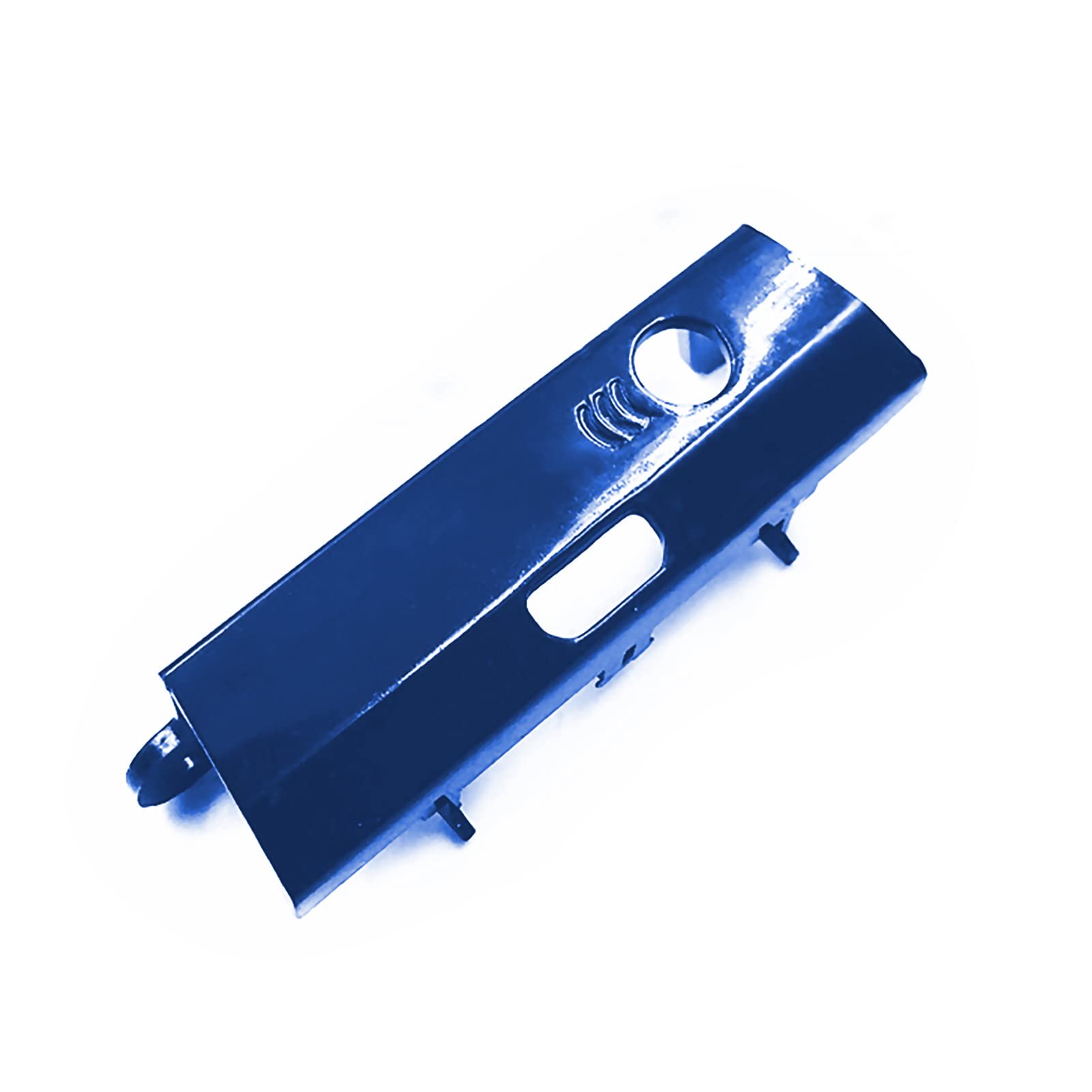 Original for XboxOne S Controller Faceplate Power Port Cover Dark Blue Replacement, Compatible with for Xbox One Slim Wireless Controllers Model 1708, Extra DIY Front Pair Button Plate Shell