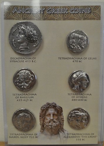 Replica Ancient Greek Coins Set