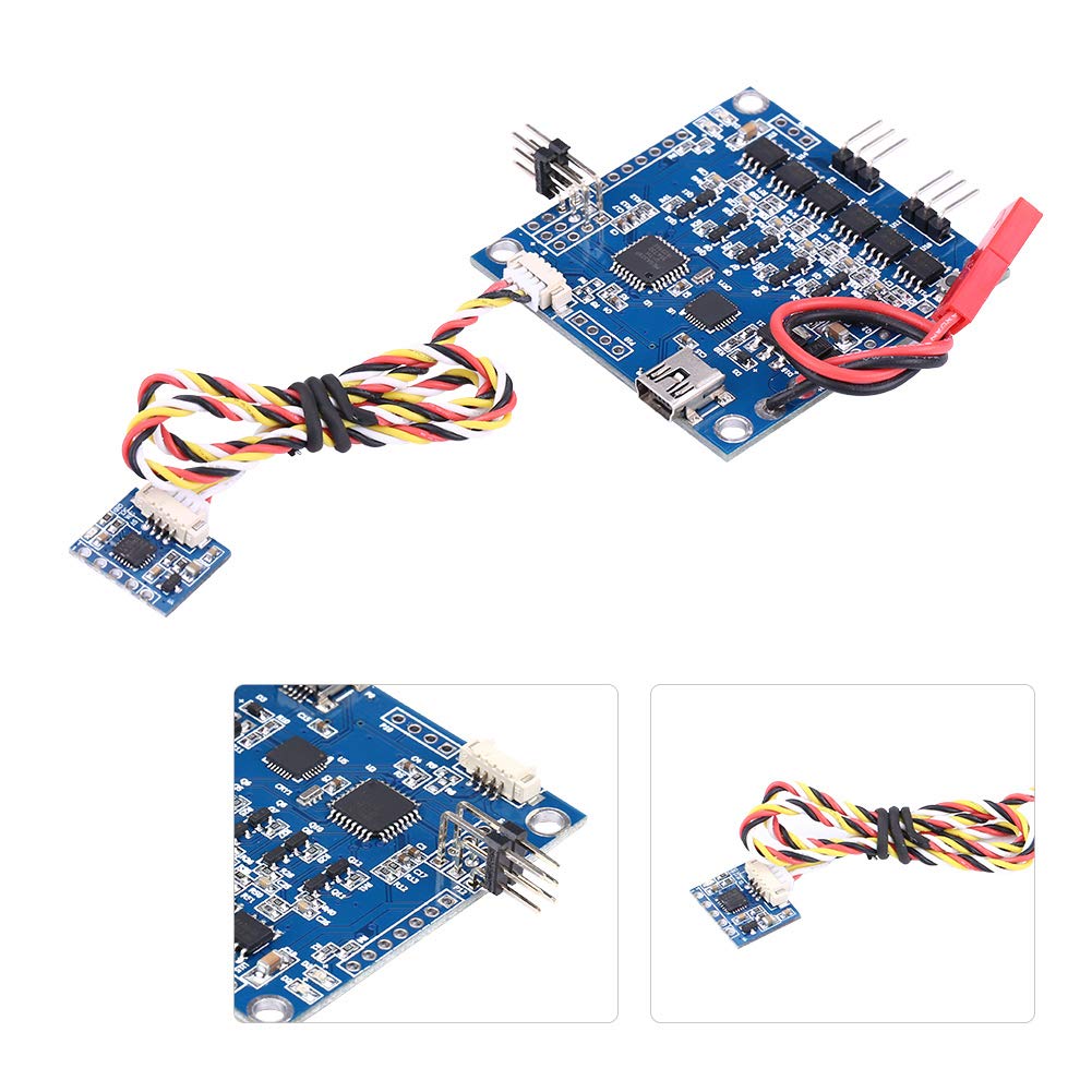 RiToEasysports Gimbal Driver, BGC 3.0 Mos Drive Large Current 2-Axle Brushless Gimbal Controller Board Driver with Sensor Brushless Gimbal Controller