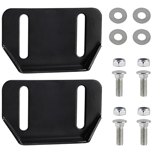Ownengin 784-5580 Snow Thrower Slide Shoes 2 Pack Skid Shoes with Mounting Hardware for MTD 784-5580-0637 Fits for Cub Cadet Yardman SnowBlower