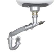 Snappy Trap 1 1/2" Drain Kit for Single Kitchen Sinks, Bar Sinks and Laundry Sinks