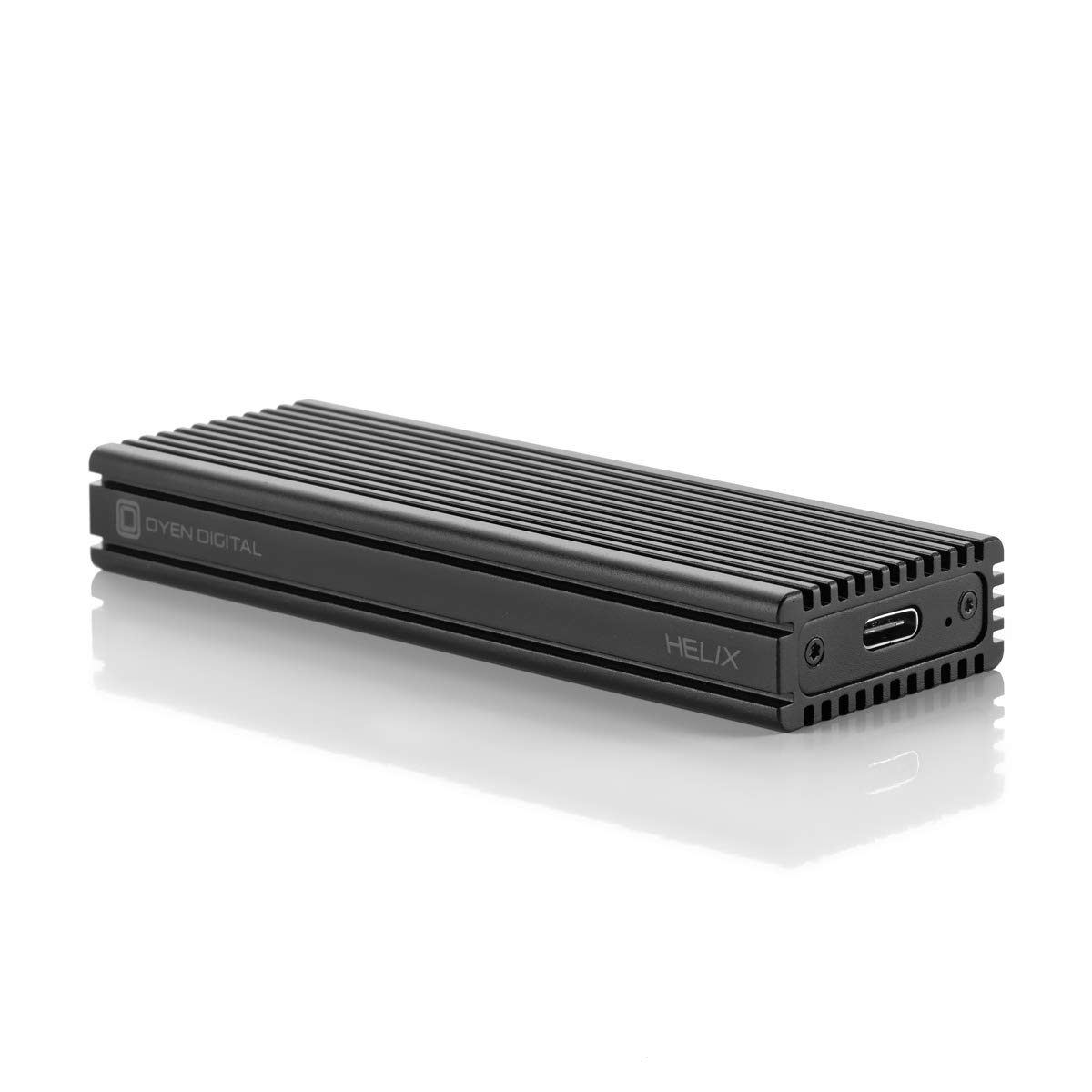 Oyen Digital Helix 8TB USB-C (USB 3.2 Gen2) NVMe Portable SSD, Up to 950 MB/S (M2-P8-8T-BK)