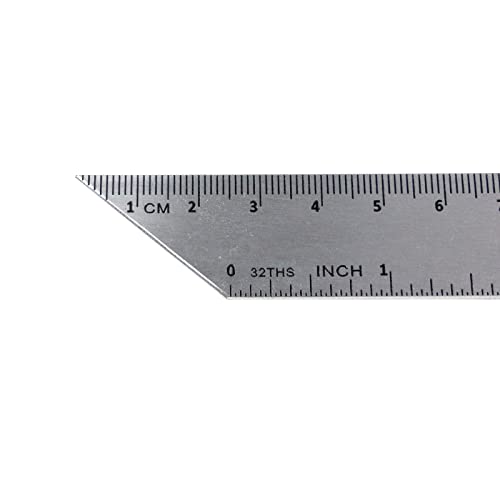 MY MIRONEY 9" T-Bevel Sliding Angle Ruler Protractor Multi Angle Adjustable Gauge Measurement Tool Hardwood Handle with Metric & Imperial Marks
