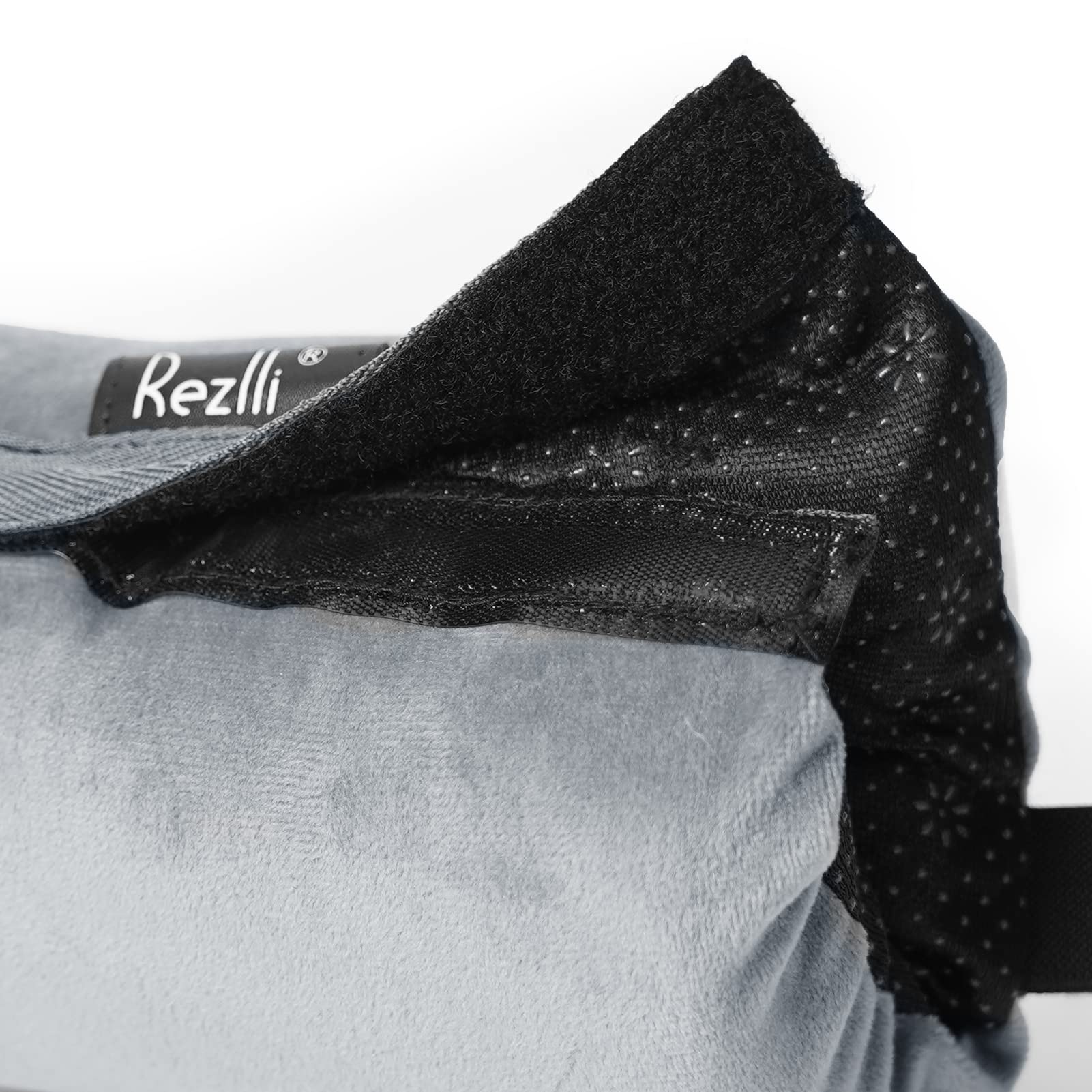 Rezlli Handle Cushion Compatible with Baby Car Seat; Arm Cushion for Infant Carrier; Universal Large Size Fits All Infant Car Seats (8 * 11β) (Grey)