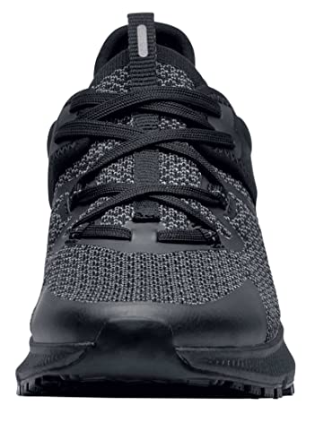 Shoes for Crews Gia, Women's Slip Resistant Work Shoes, Black, Size 7
