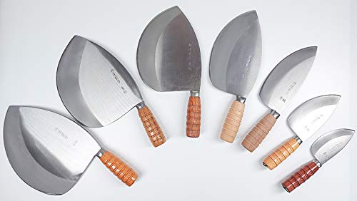 Master Kuo G-4 Medium Fish Knife with 3 layer laminated stainless steel clad, Japanese High Carbon SK5 steel & 60 hardness, Taiwan Tuna chef Knife, Medium fish knife, Long-lasting sharp edge