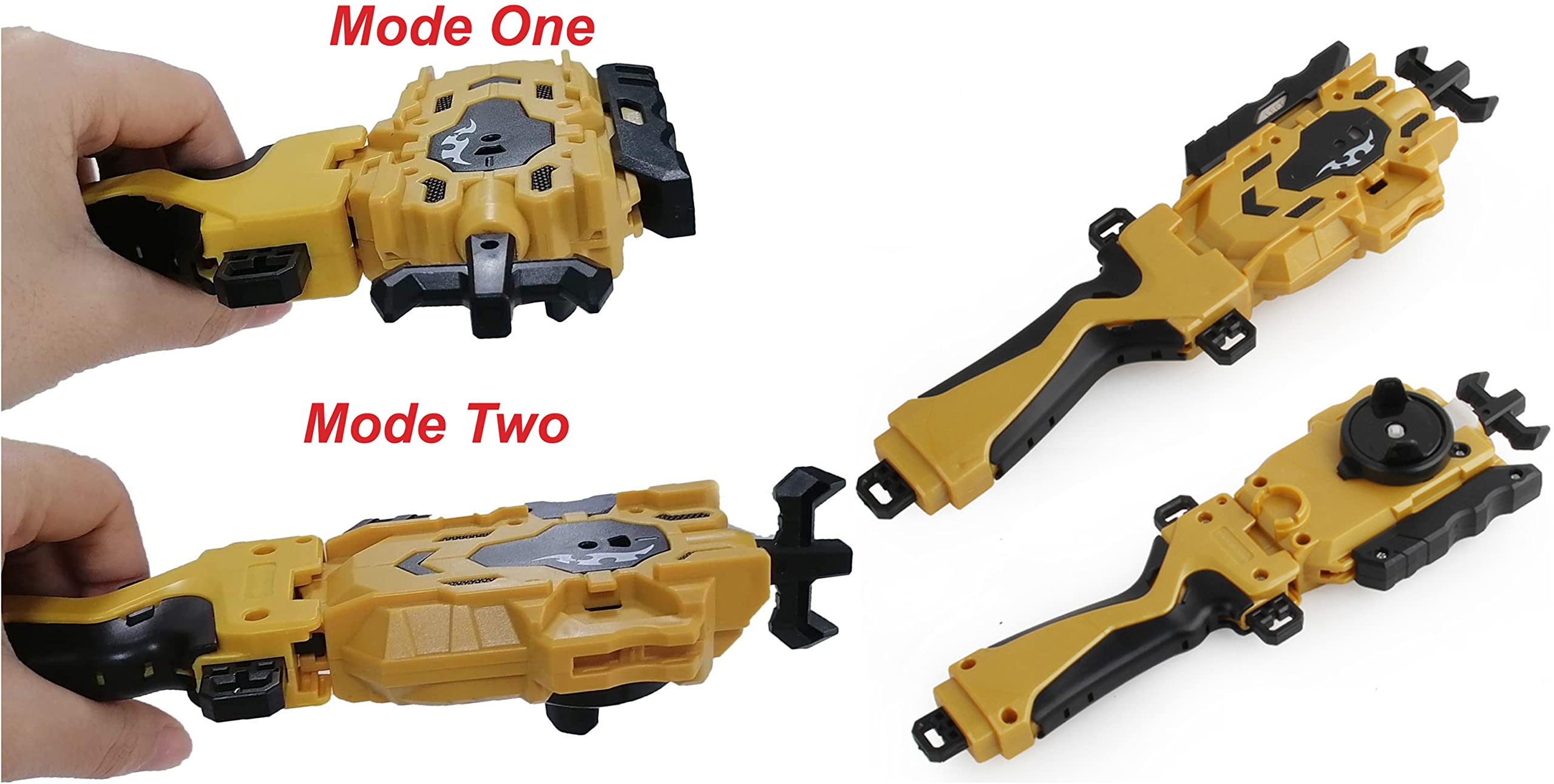 Mopogool Play Blade Blade Toy Set Metal Fusion B Blades Toys B-131 Booster Dead Phoenix.0.at Gaming Battling Top Toys Bey Battle Blade Burst Evolution Left and Right Spin String Launcher Grip