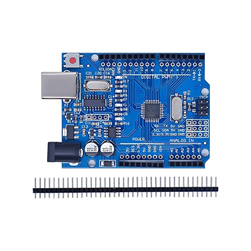 TAOZUYING Starter Kit for +WiFi R3 Original ATMEGA328P Chip CH340G for R3 Development Board DIY Kit School Education Lab (Color : and UNO R3)