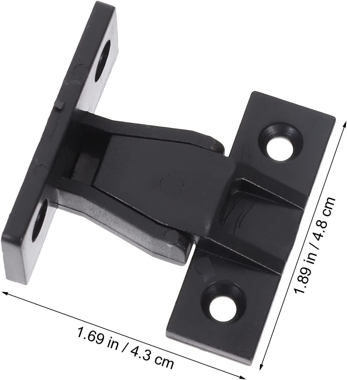 Shelf Brackets Wall Shelves 10pcs Push- On Clips Corner Buckle Fast Installation Quick Fitting Furniture Panel Joint Bracket for Cabinet Wardrobe Mounting Roman Column Connection
