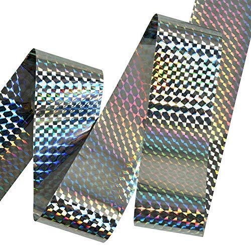 Reflective Scare Tape, 1.9β by 350ft Double Sided Tape to Keep Away Birds, Pigeons, Crows, Woodpecker, and More