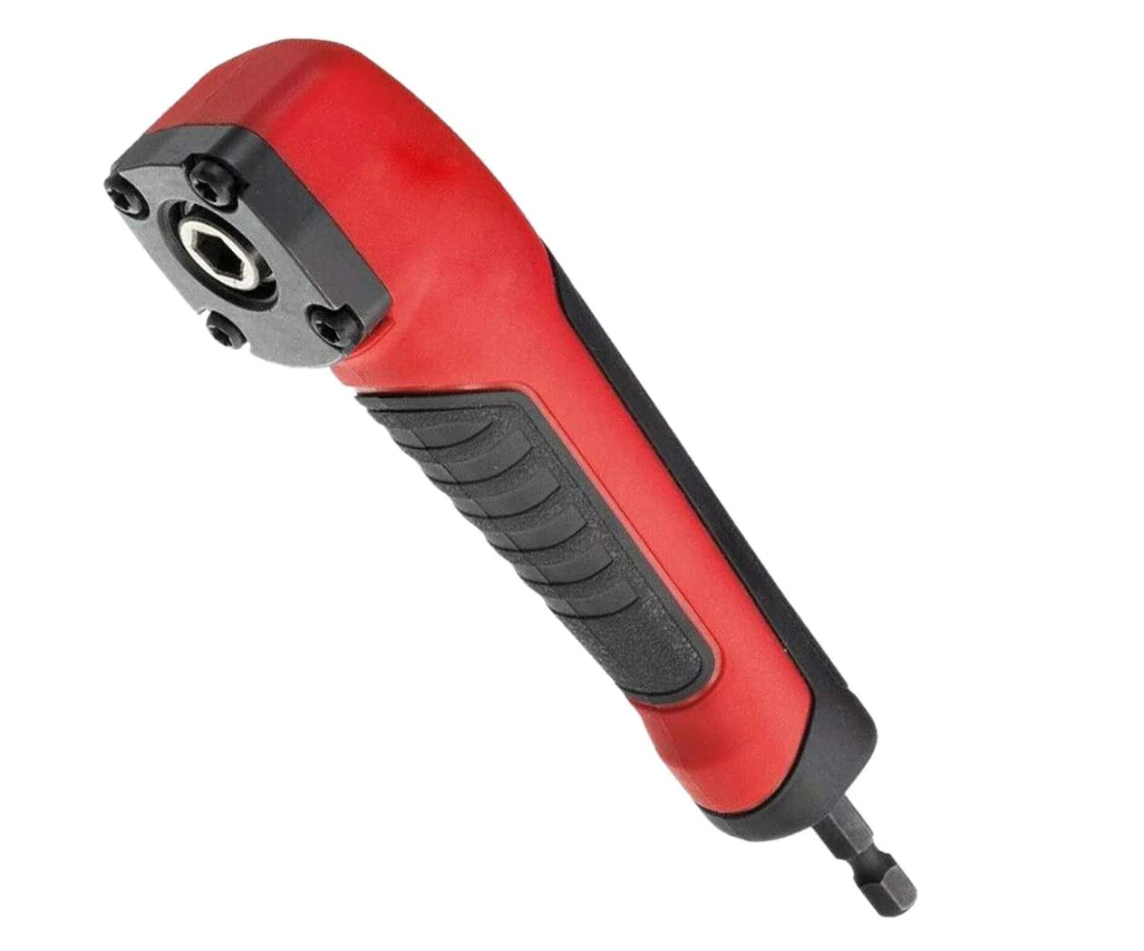 Right Angle Attachment Electric Screwdriver Repair 90 Degree Corner Device Screwdriver Socket Adapter Drill Bit Corner Adapter, ABS Handle