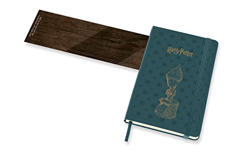 Moleskine Limited Edition Harry Potter 18 Month 2021-2022 Weekly Planner, Hard Cover, Pocket (3.5" x 5.5"), Tide Green