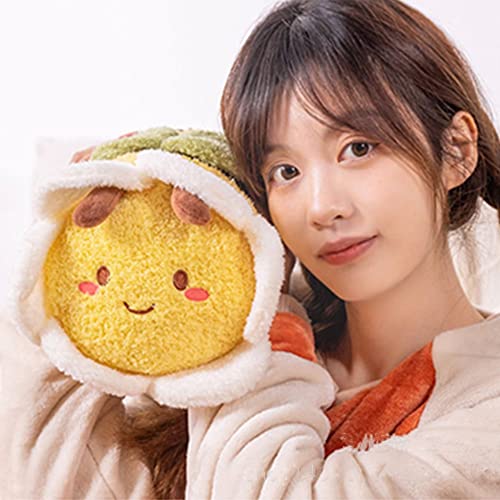 OUKEYI 12 Inch Bee Plush Toy, Cuddly Bee Pillow ,Soft Honeybee Hugging Pillows Plush Doll Gift for Kids Birthday Party,Christmas,Valentine