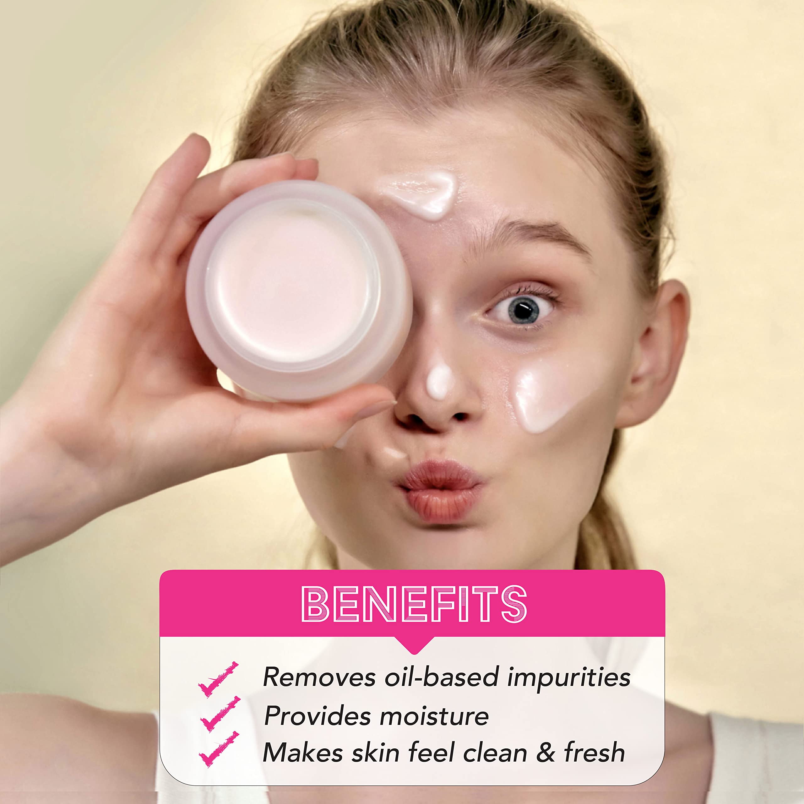 SoloVegan You Make Me Melt Cleansing Balm Make Up Remover 100ml Eye Makeup Remover Korean Skincare Cleanser Makeup Remover Balm I K-beauty I Vegan