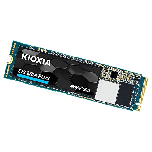 KIOXIA EXCERIA PLUS NVMe 1TB PCIe 3.0 Gen3x4 M.2 2280 SSD, LRD10Z001TG8