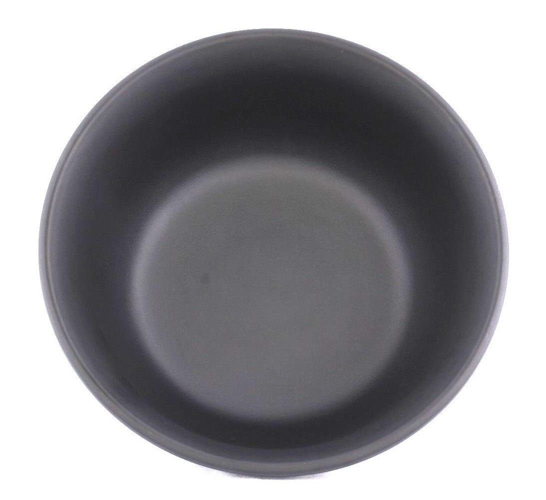 Lucky Star Melamine Round Bowls Set Ramen Vietnam Pho Noodles Soup Bowls, 6-3/4β dia. X 3-1/4β H, Capacity: 32 oz, Black (16)