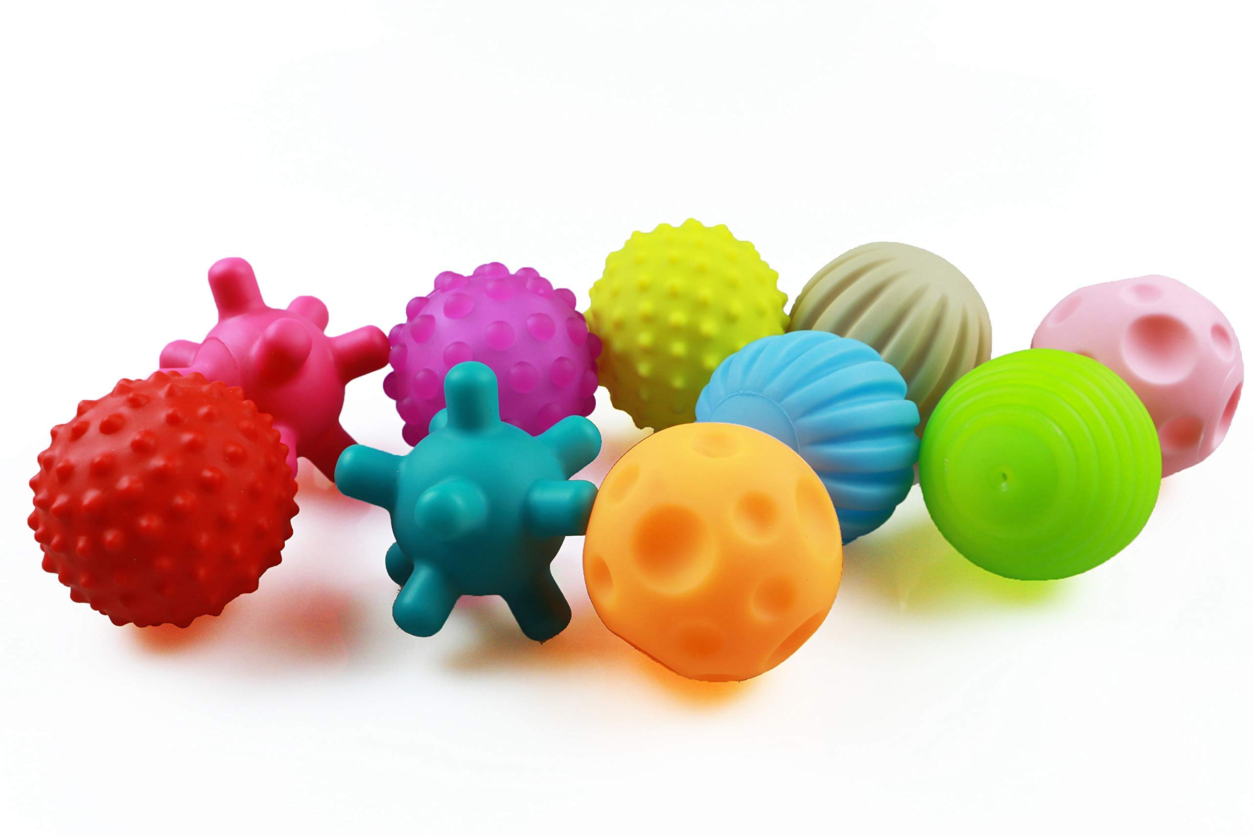 ROHSCE 23 Pcs Soft Montessori Toys for Babies, Developmental Learning Education Baby Sensory Toys 6-12 Months