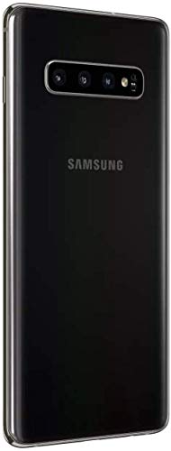 Samsung Galaxy S10+ Factory Unlocked Android Cell Phone | US Version | 512GB of Storage | Fingerprint ID and Facial Recognition | Long-Lasting Battery | Ceramic Black (SM-G975UCKEXAA)