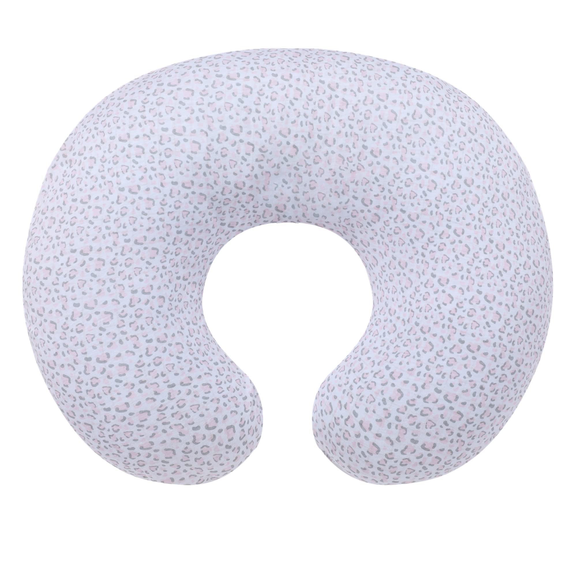 Pillow Cover, Breastfeeding Pillow Slipcover Nursing Pillow Case for Newborn (Leopard-White)