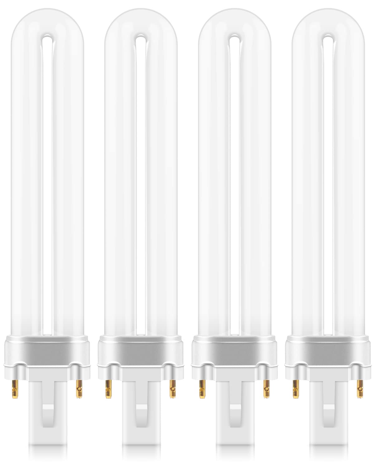 PACETAP 4 Pack 9W Bulbs 21050 Replacement Compatible with DynaTrap Models DT3009, DT3019 and DT3039, U Shape Replacement Bulbs Light for DynaTrap