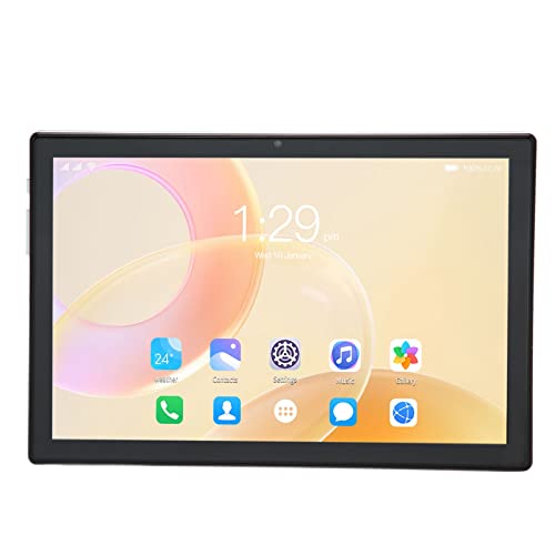 Shanrya Office Tablet, 7000mAh White 10 Inch Tablet for Business (US Plug)