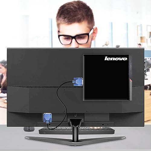 Lenovo All in one Tiny Computer Desktop PC, Intel Pentium J3710 Processor, 8GB Ram, 128GB SSD, New 19 Inch Monitor, Wireless Keyboard and Mouse, WiFi/Bluetooth, Windows 10 (Renewed)