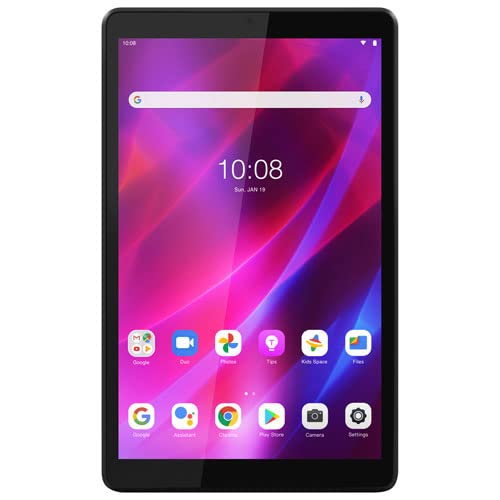 Lenovo Smart Tab M8 Gen 3 with Charging Station 3 GB LPDDR4X (Soldered) 32 GB eMCP 8.0" HD (1280 x 800) IPS, Touchscreen, 350 nits ZA8A0052US