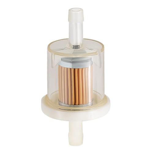 Powtol 691035 493629 Fuel Filter for Briggs Straton 40 micron 1/4 Inline Fuel filter 12hp 17.5hp 27hp 35hp Engines Replace Kawasaki 49019-7001 7-07061 Lawn Mower Replacement Parts (Pack of 3)