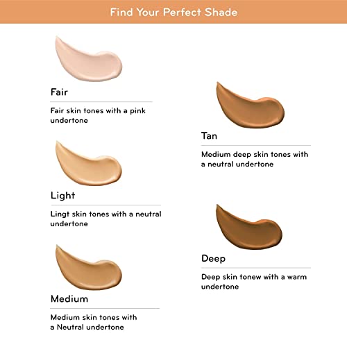 pūrlisse BB Concealer - BB Cream for All Skin Types - Oil-Free Moisturizing, Smooths Blemishes - .34 Ounce (Light)