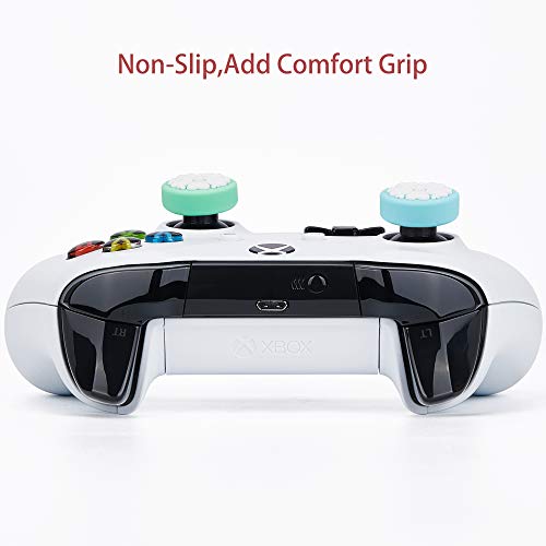 LeyuSmart Sakura Joystick Caps for Controller, Thumb Grip Compatible with Xbox PS4 PS5 Nintendo Switch Pro, Replacement Thumbstick Cover