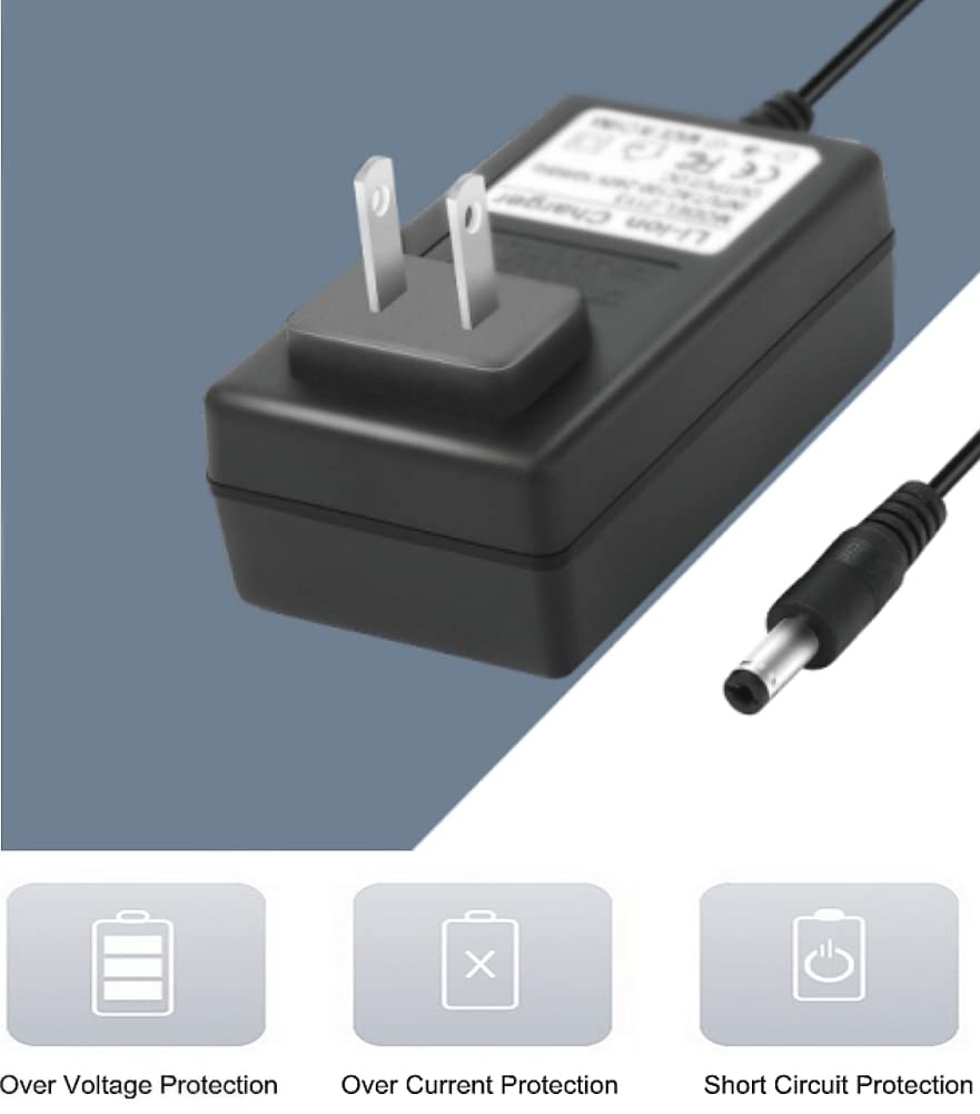 Qjin Power Adapter Charger for TOLOCO EM26, TO-M63, AERLANG EM8, EM13 Massage Gun