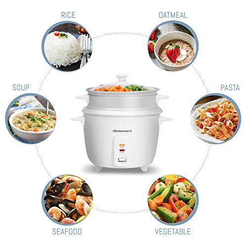 Maxi-Matic Rice Cooker, 16 Cup, White